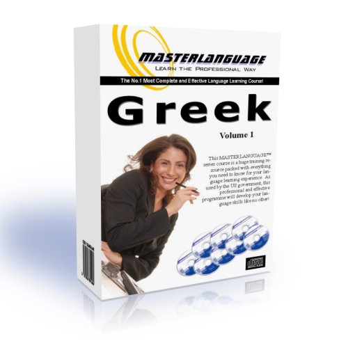 Learn Greek FAST with MASTER LANGUAGE vol.1 (16 CDs & 1 Book based ...