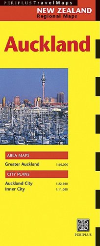Auckland: New Zealand Regional Map (Periplus Travel Maps : New Zealand ...