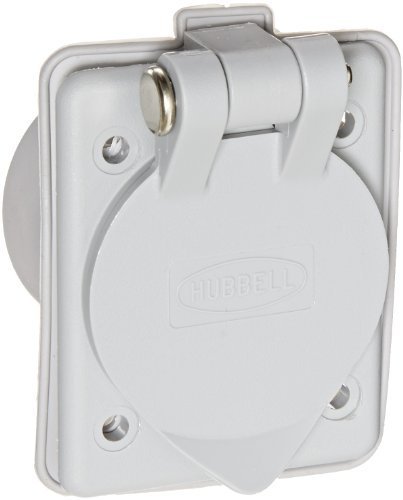 Amazon.co.jp: Hubbell Wiring Systems HBL61CM64 Nylon Panel Mount Inlet ...