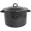 Amazon.com: MIRRO 7.75qt Enamel Stock Pot, Black: Home & Kitchen