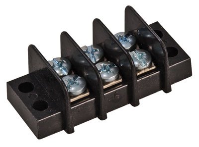 3 Position Double Row Terminal Block: Amazon.com: Industrial & Scientific