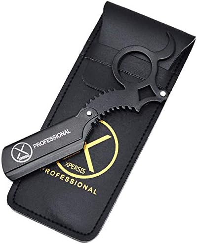 Amazon.com: XPERSIS Professional Finger Insert Handle Barber Straight ...