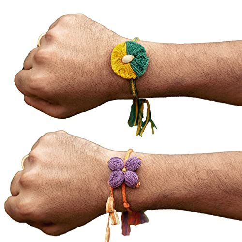 Buy PACK OF 2 PLANTABLE RAKHI - Eco-friendly Plantable Rakhi that grows ...