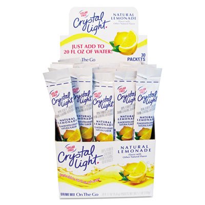 Amazon.com : Crystal Light Drink Mix - Lemonade - On The Go Sticks ...