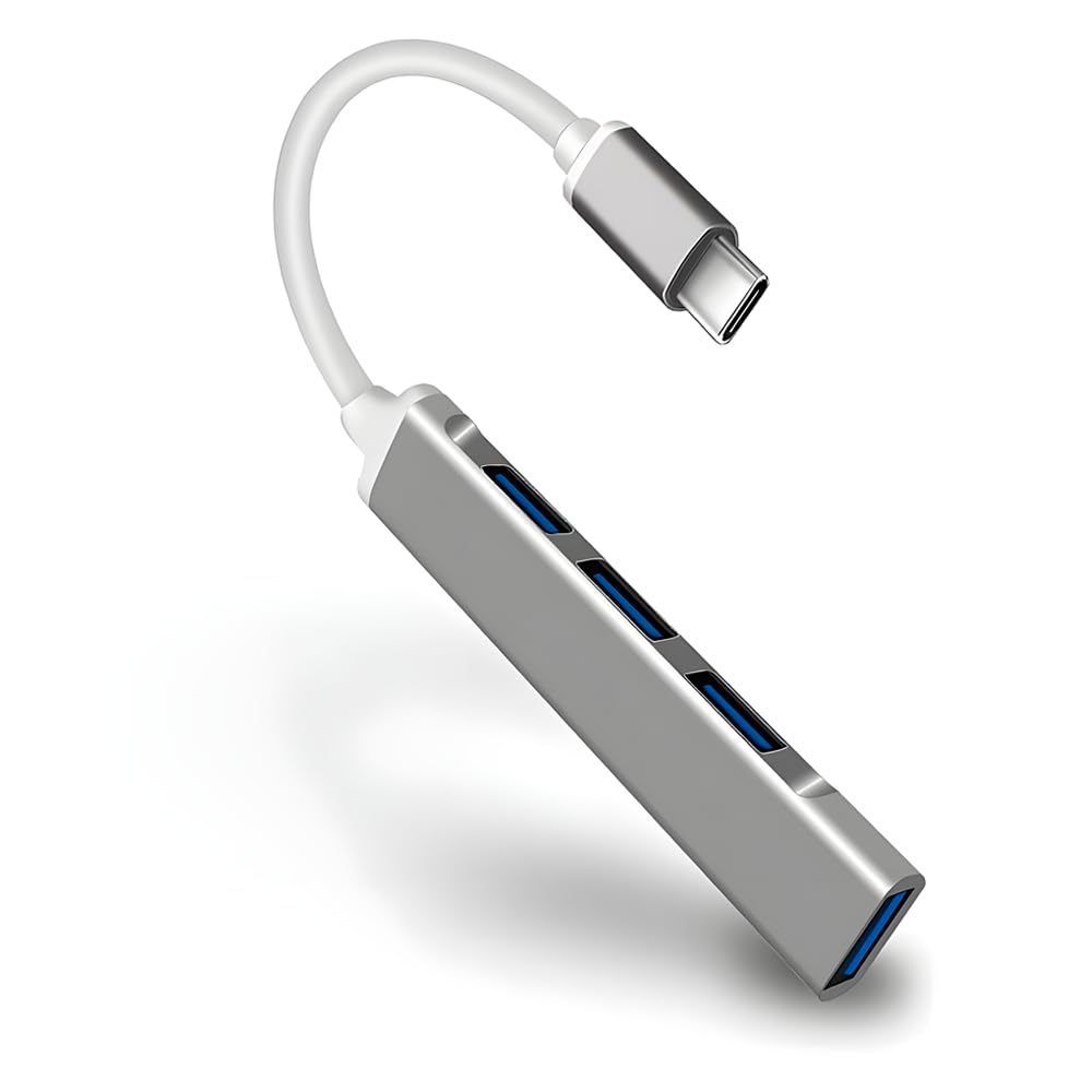 Adaptador Multiporta USB Hub, USB Dock Station com 4 Portas USB 3.0 ...