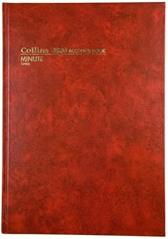 Collins 3880 Minute Account Book : Amazon.com.au: Stationery & Office ...