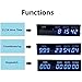 Amazon.com: Blue 1.8" 9Digits Large LED Countdown Count Up Days Clock ...