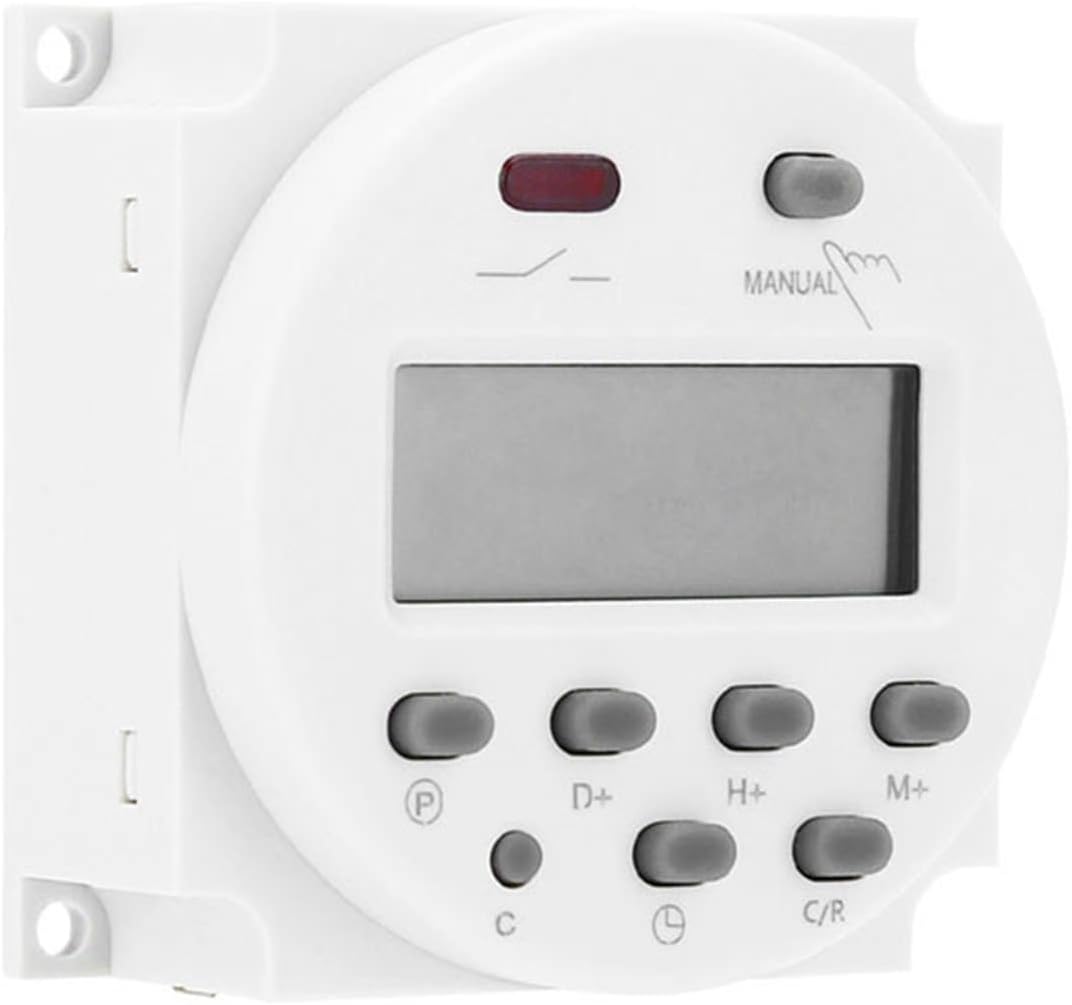 Amazon.com: Timer 220V 110V 24V 12V CN101A Digital LCD Power Timer ...