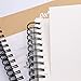 Artecho 9x12" Sketch Book, 100 Sheets (60 lb/90gsm), Spiral Bound, Art Supplies Sketch Pad ...
