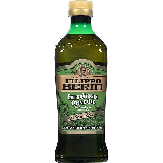 Amazon.com : Filippo Berio Hearty Extra Virgin Olive Oil, Cold Pressed ...