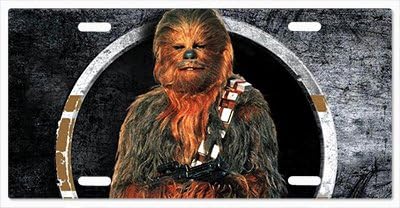 Amazon.com: Star Wars Chewbacca Vanity License Plate Vanity License ...