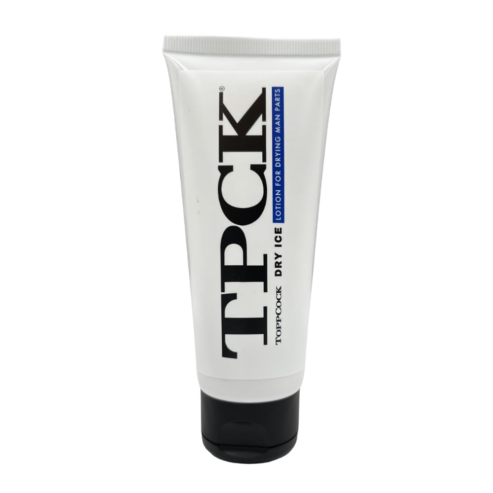 TPCK ToppCock DRY ICE Lotion for Drying Man Parts (100ml) - Anti-Chafing, Anti-Perspirant ...