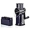 Amazon.com: 5-in-1 Rotary Cheese Grater with Handle – Stainless Steel ...