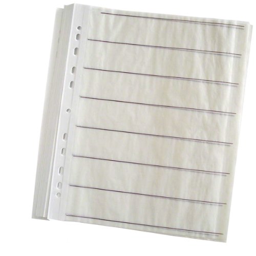 100 x Negative Filing Sheets for 35mm Film. Acid-Free, Archival Safe ...