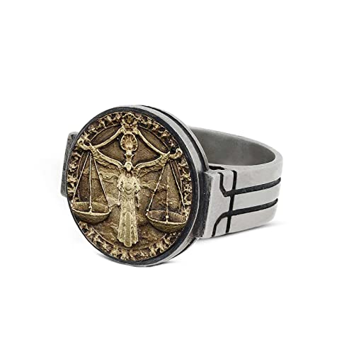 Amazon.com: Libra Horoscope Ring, Libra Zodiac Ring, Libra Ring ...