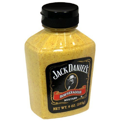 Amazon.com : Jack Daniels Mustard Horseradish 9.0 OZ (Pack of 2 ...