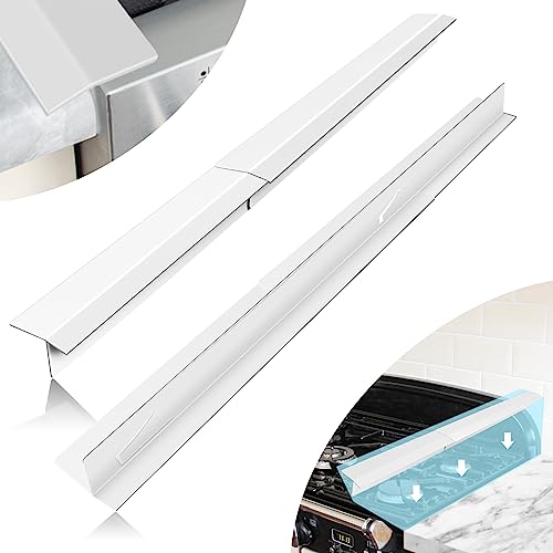 Stove Counter Gap Covers, Stainless Steel Stove Gap Guard, Cooktop Trim ...