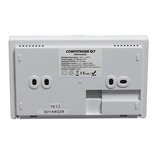 COMPUTHERM Q7 Programmable Digital Room Thermostat, Temperature ...