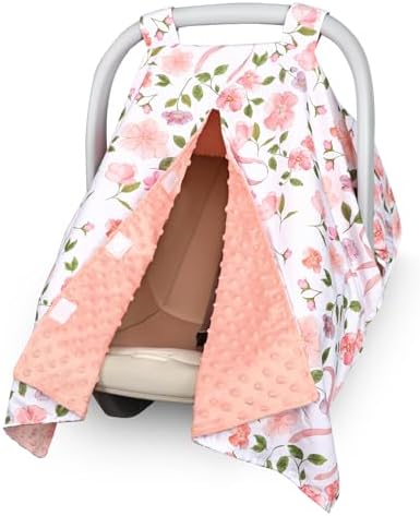 Amazon.com: TANOFAR Baby Carseat Canopy, Peekaboo Opening Car Seat ...
