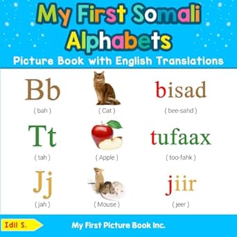 Amazon.com: My First Somali Alphabets Picture Book with English ...