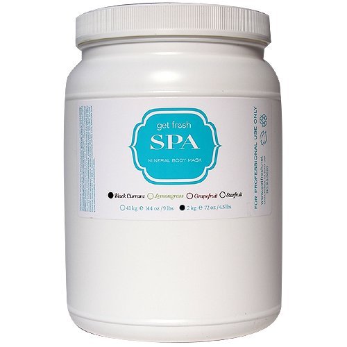 Amazon.com : Get Fresh Spa Mineral Body Mask - 72 oz, Lemongrass ...
