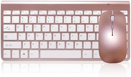 Amazon.com: ZTZ 2.4G Mini USB Keyboard with Silent Mouse Combo for ...