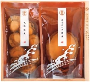 Amazon | 【伊勢せきや/イセセキヤ】美しくに 桂｜あわび脹煮×1個（60g）、帆立脹煮×1袋（85g）あわび脹煮と帆立脹煮の贅沢詰め合わせ | ノーブランド品 | レトルトおかず 通販