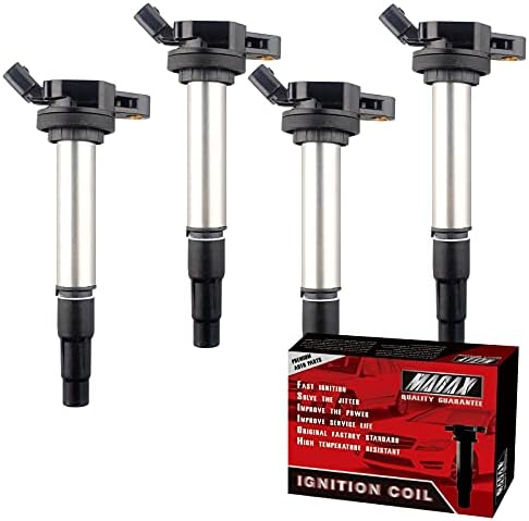 A-Premium Set of 4 Ignition Coil Pack Compatible with Toyota Corolla ...