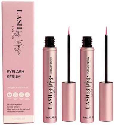 Amazon.com: Lash by Maya Serum, Lash by Maya Eyelash Serum (2Pack ...