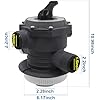 Amazon.com: 11378 6-Way Valve Replacement for Intex 12 Inch Sand Filter ...