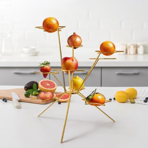 Amazon.com: WMTBSRSW Exploding Fruit Bowl, Art 360° Floating Fruit ...