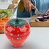 Amazon.com: Joyzan Strawberry Shaped Timer, Cartoon Mechanical Time ...