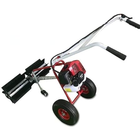 Amazon.com: Outdoor Hand Held Gas Power Broom, 52cc Gasoline Power ...
