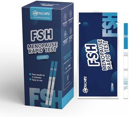 Amazon.com: HealCare FSH Menopause Test Strips at Home, 5-Pack At-Home ...