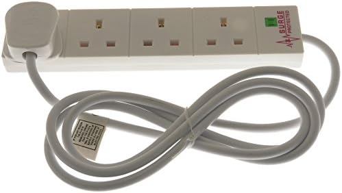 STATUS Multi Plug Extension | 4 Socket Extension Cable | 2m Extension ...