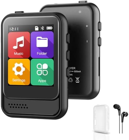 Amazon.com: YOTON MP3 Player with Bluetooth 5.2, 64GB, HiFi-Music, with ...