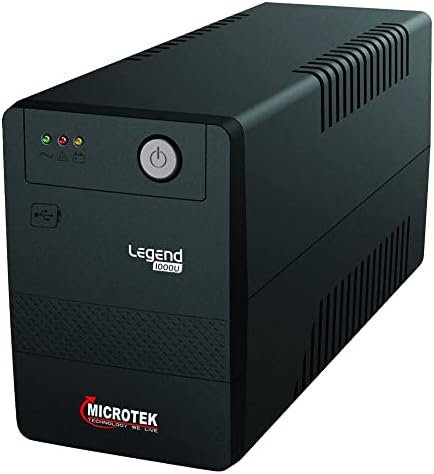 Microtek Legend 1000 Line Interactive UPS 1000VA/600W, Micro Processor ...