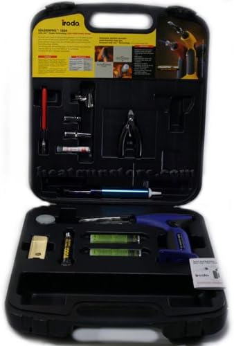 Amazon.com: Iroda SOLDERPRO 100 Cordless Refillable Butane Soldering ...