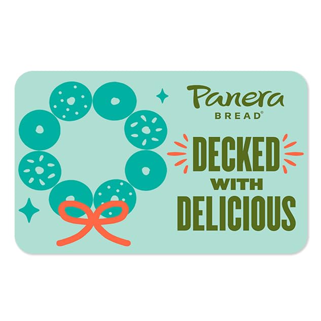 Amazon.com: Panera Bread Wreath Gift Card - Email Delivery : Gift Cards