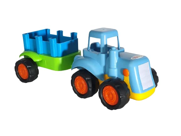 Motherhood Tractor with Trolly Toy for Kids, Big Size Toddler Toy Kids ...