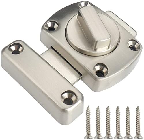 Roellgs 1 Piece zinc Alloy Door Bolt Swivel Latch, Security Door ...