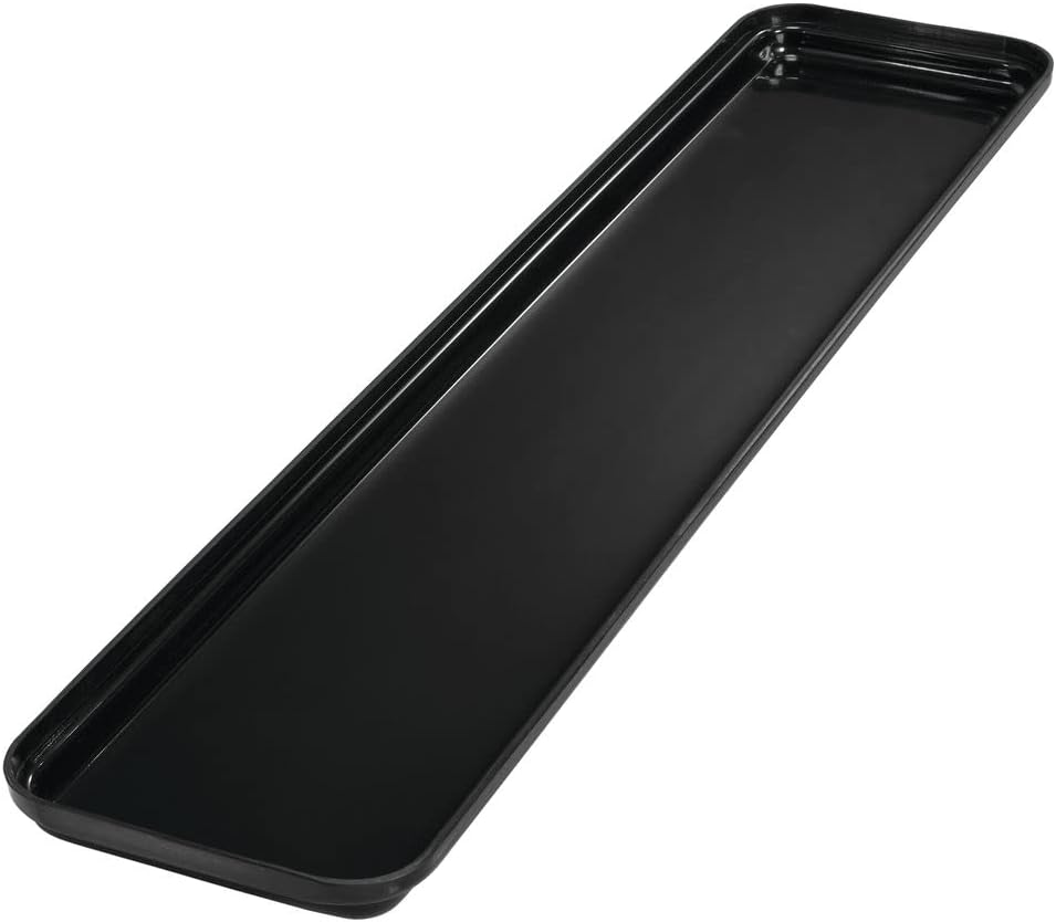 Amazon.com: HUBERT Shiny Black Deli & Meat Case Tray - 26 3/4" L x 6" W ...