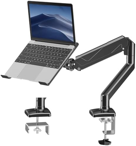 Amazon.com: MOUNT PRO Laptop Arm Mount for Desk, 2 in 1 Function ...