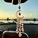 Amazon.com: Hanging Car Charm, Handmade Crystal Window Car Hanging ...