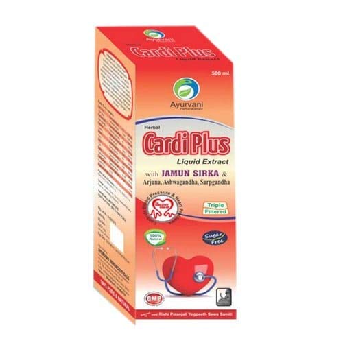 Buy AYURVANI HERBAL CARDI PLUS SYRUP 500 ML. Online at Low Prices in ...