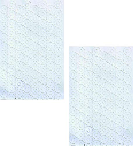 IMPRINT'S White Hole Safety/Guard Stickers, 300 pc, Vinyl, Indoor Use ...