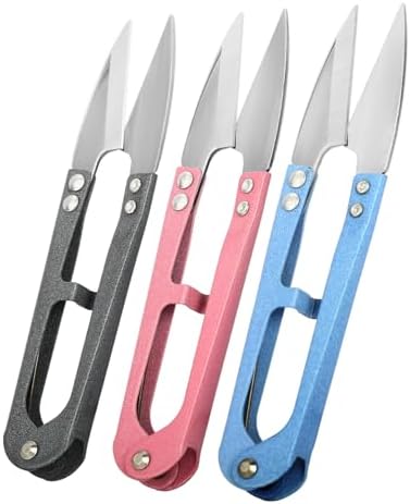 Amazon.com: UCEC Thread Snips, Crochet Scissors Yarn Scissors Small ...