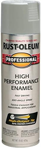 Rustoleum Professional 7581838 15 Oz Light Machine Gray Gloss High ...