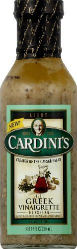 Amazon.com : Cardini Greek Vinaigrette Light 12.0 OZ (Pack of 3) by ...