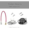 Amazon.com: Heating Element Kit for Maytag (Bravos) Dryer MEDB765FW0 ...